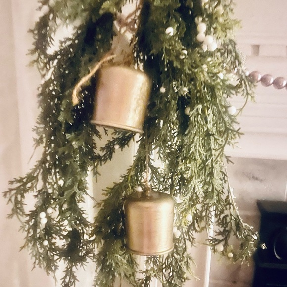 Holiday | Gold Hanging Bells Modern Farmhouse Boho Bohemian Home Decor ...